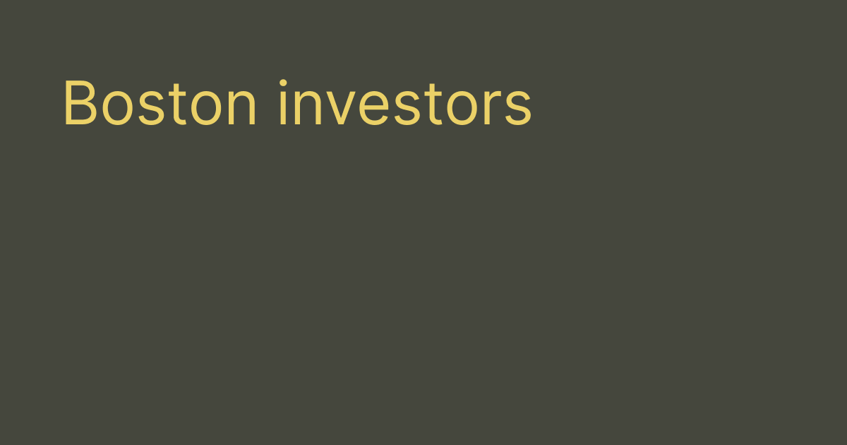18 Active Boston Investors Energizing Local Startups in 2026