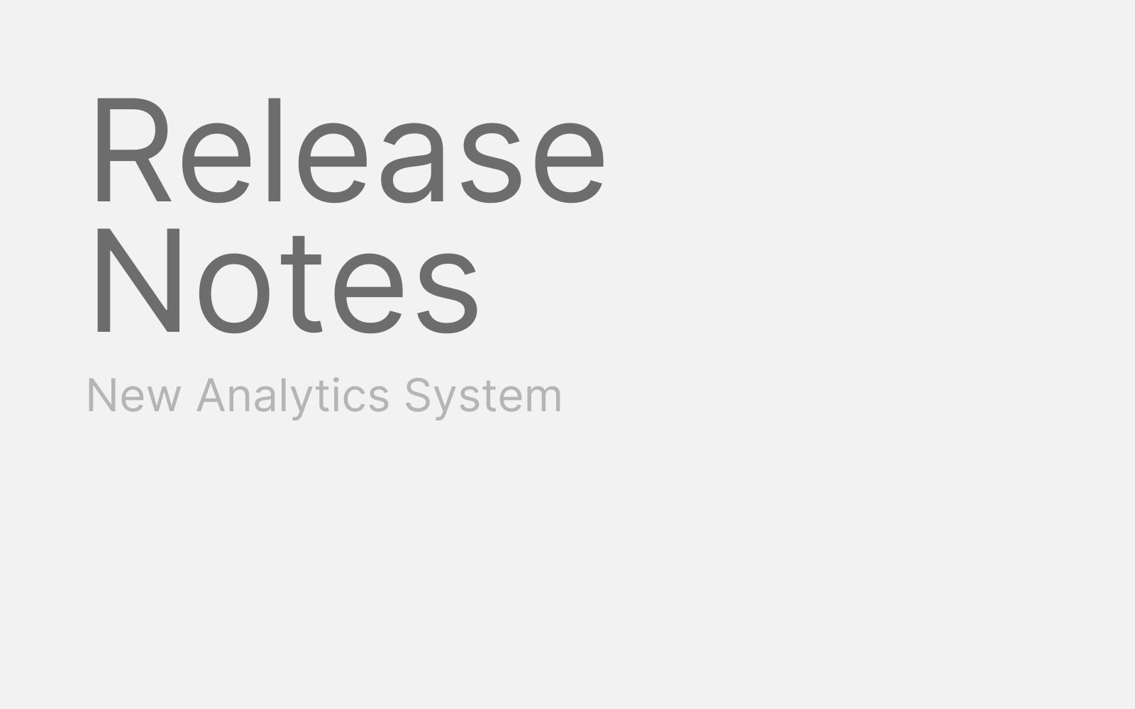 Product Updates: New Analytics System | Ellty